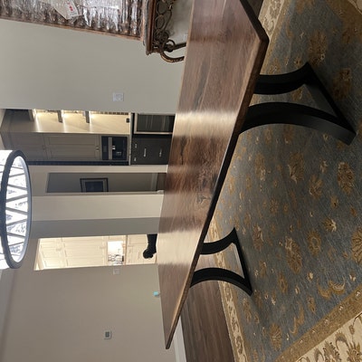 Dining Table Legs With Unique Tree Design. Premium Quality Made With ...