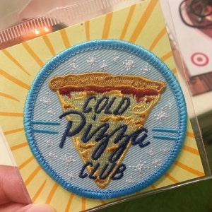 Cold Pizza Club Patch - Etsy