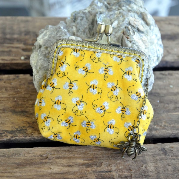 Coin Frame Purse Pattern, Pdf Sewing Pattern for Metal Frame Pouch ...
