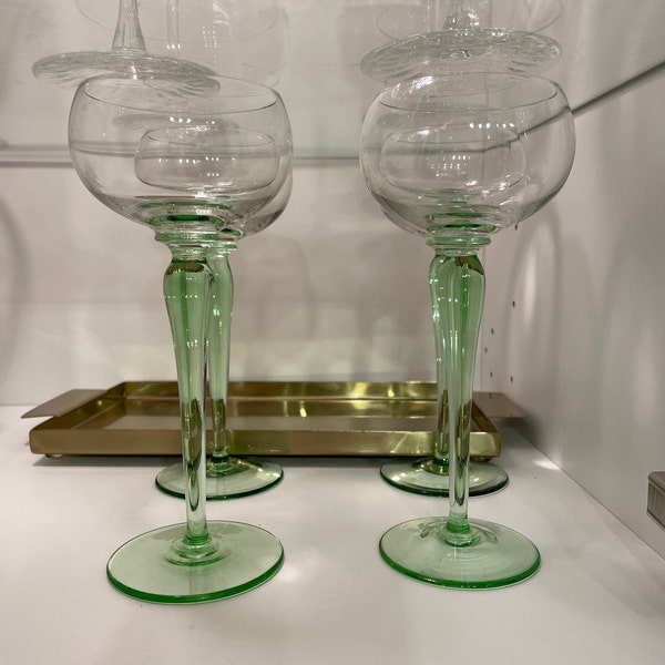 A Set of 5 Vintage Stuart Crystal Port or Sherry Glasses in Ludlow ...