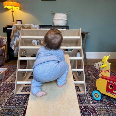 Transformable Climbing Triangle, Step Triangle, Climbing Ladder for ...