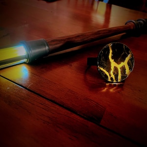 Fire Flower Lamp Mario Themed Lamp Fun Table Lamp Mario Movie Inspired ...