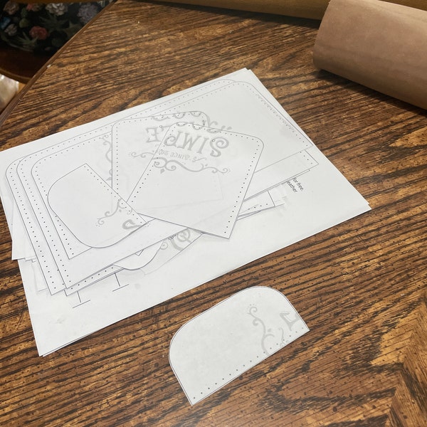 Medieval Dual Strap Sword Holder Sheath Leather Pattern 3 DIY Patterns ...