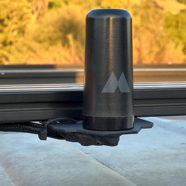 Roof Rack NMO Antenna Mount for GMRS / HAM Radios - 3/4" or 3/8" Flat ...
