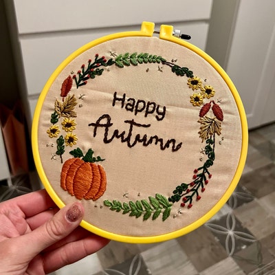 Hand Stitched House Portrait, Custom House Embroidery, Home Portrait ...