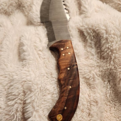 11 Long Custom Handmade Leather Sheath for Tracker Knife Fits up to 11 ...