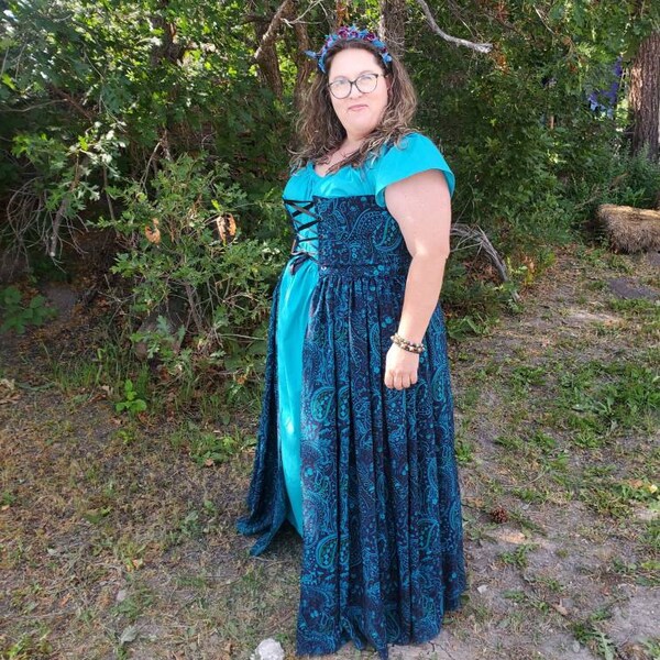 Renaissance Skirt, Peasant, Cosplay, Cottage Core, LARP, Fairy, Elf ...