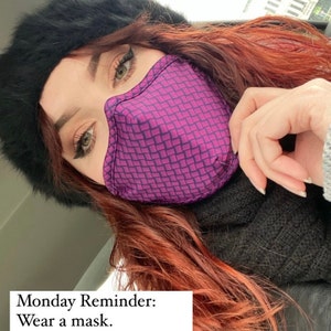 Keep Safe Face Mask With Adjustable Ear Loops and Nose Wire - Etsy UK