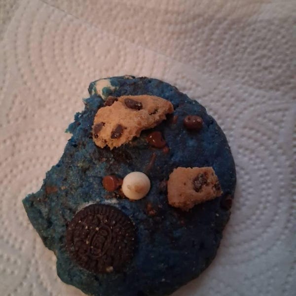 Blue Monster Fully Loaded Cookies - Etsy