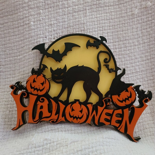HALLOWEEN Svg Laser Cut File Cricut Halloween Dxf Glowforge Svg and ...