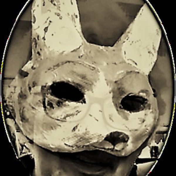 Original Paper Mache Mummified Corpse Zombie Mask,horror Mask,gore Mask ...