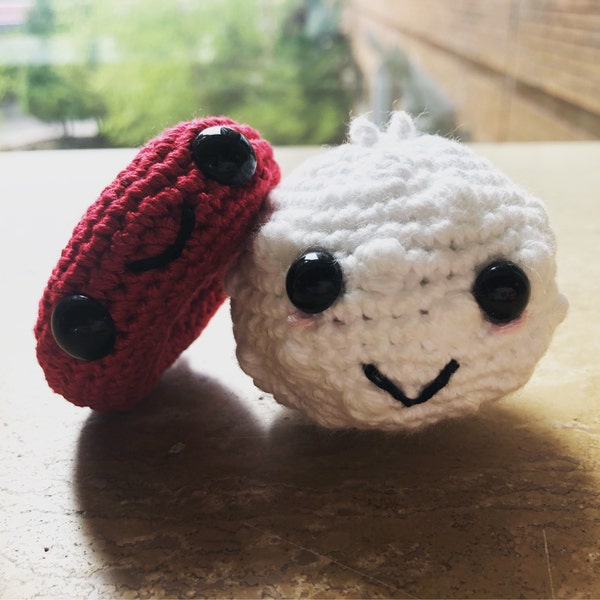 White Blood Cell Amigurumi Crochet Pattern - Etsy