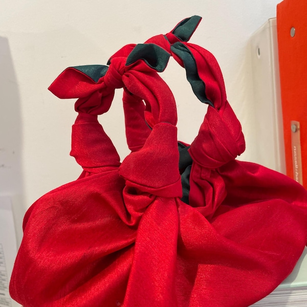 Double Sided Two Tone Packaging Fabric Korean Fabric Asian Wrapping ...