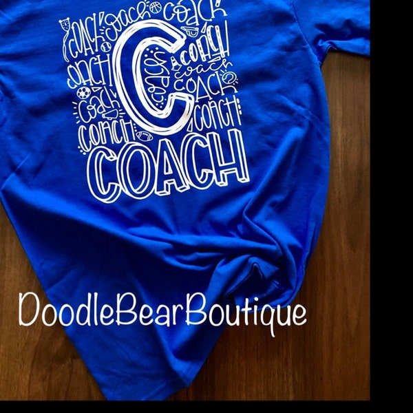 Coach Typography INSTANT DOWNLOAD Dxf, Svg, Eps, Png for Use With ...