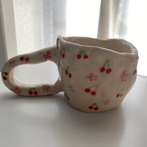 PRE-ORDER Handmade Ceramic Cherry Plate - Etsy