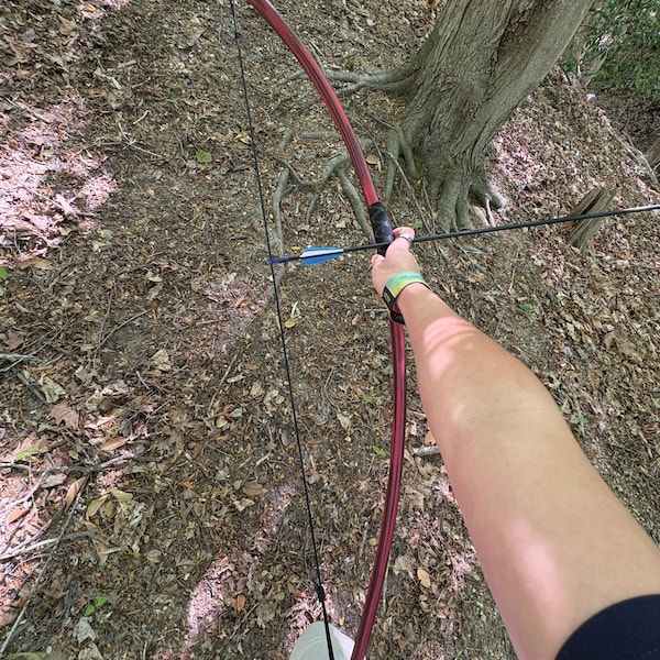 Adult Longbow: 30-35 Lb Draw Weight, Beginner Archery - Etsy