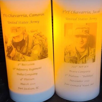Army Forge Candle DECAL clear Sticker - Etsy