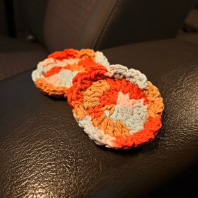 Puff Stitch Car Coaster Crochet Pattern Only PDF Step by Step ...