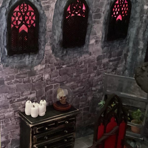 Miniature/doll House Gothic Windows - Etsy