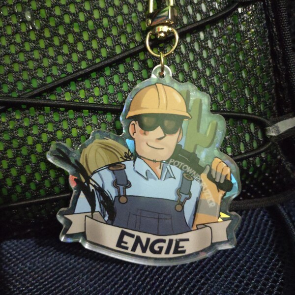 TF2 - Team Fortress 2 Charms / Acrylic Keychains - Etsy
