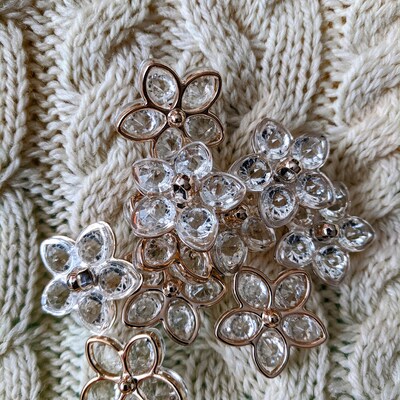 10 Sets 17mm Metal Jean Buttons No Sew Jean Tacks Silver - Etsy