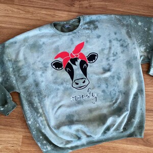Cow Head With Bandana Svg, Png, Eps, Dxf, Cow Face, Cow Head Svg, Farm ...