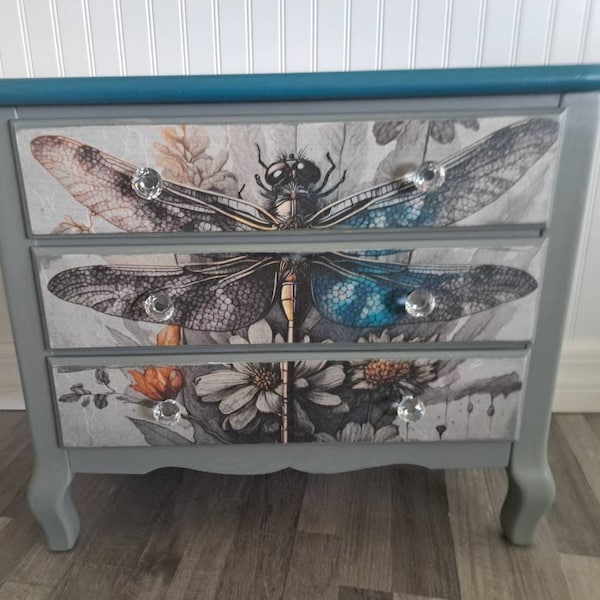 Dragonfly - Large Decoupage Paper for Furniture - Rice Paper ...