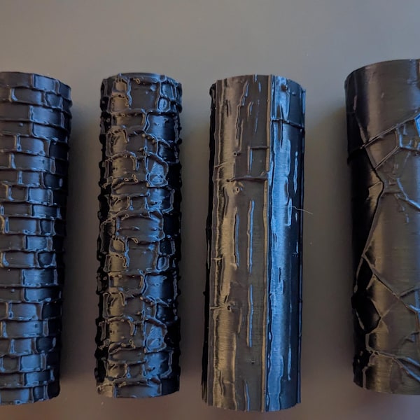 Collection 20 Miniature Texture Rollers for Clay and Foam - Etsy