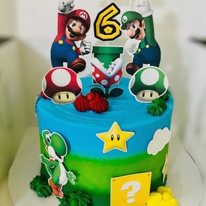 Super Mario Clipart Bundle, Transparent Images, Printable Mario Png ...