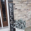 Front Porch Welcome Sign 5 Foot Welcome Sign 4 Foot - Etsy
