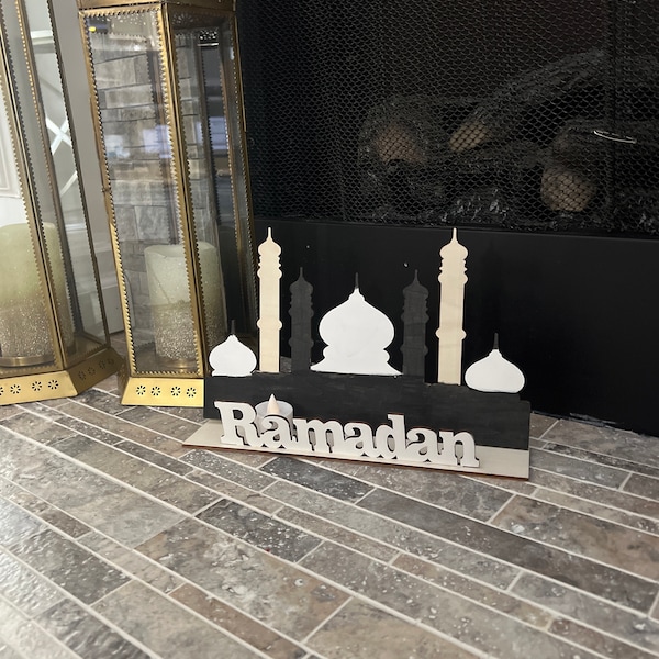 Wood Ramadan Sign Ramadan Decoration Ramadan Kids Activity DIY Ramadan ...