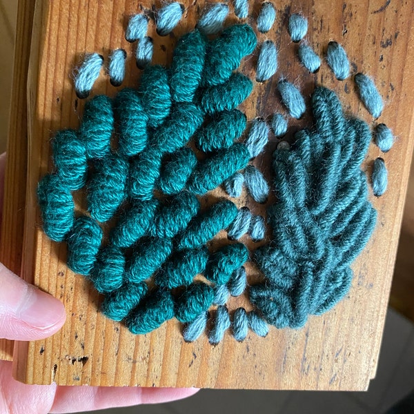 Large Scandi Christmas Tree Card Digital Embroidery Pattern - Etsy