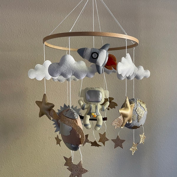 The Little Boy Baby Mobile | Felt Baby Boy Cot Mobile | Ocean Baby ...