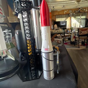 Flash Gordon Zarkov's Rocket Ship Kit Model Super Quality 330mm 13 - Etsy