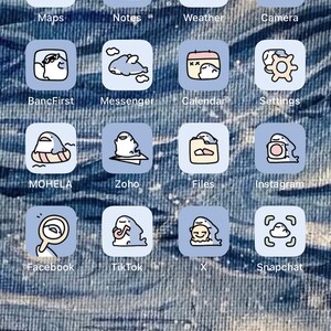 50 Icon Cute Small Girl Ios Icons Pack, iPhone Theme, App Cover, Icons ...