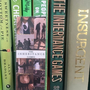The Inheritance Games Bookmark Booktok Jennifer Lynn Barnes - Etsy