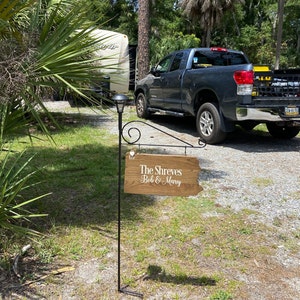 Custom RV Carved Camp Signs Etsy Family Name Sign W Sign - Etsy