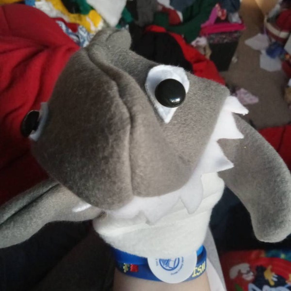 Sharky Shark Hand Puppet - Etsy