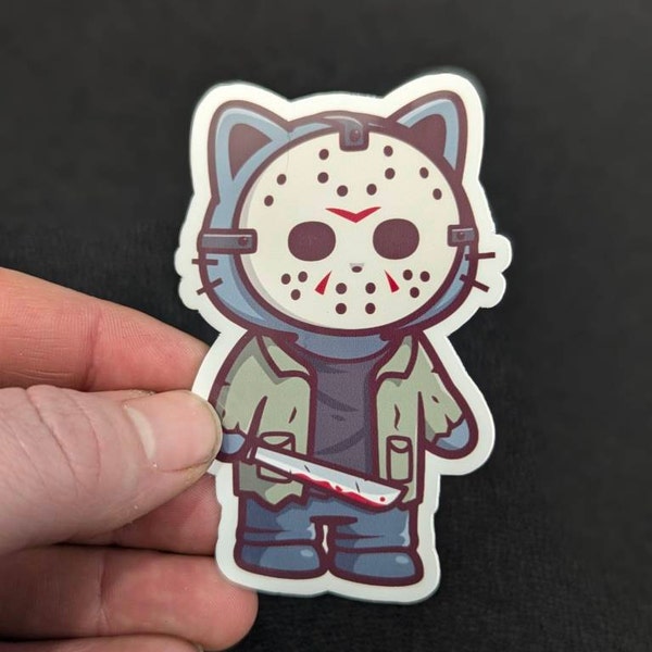 Doom Slayer Kitty / Cat Stickers / Vinyl / Journaling / Scrapbooking ...