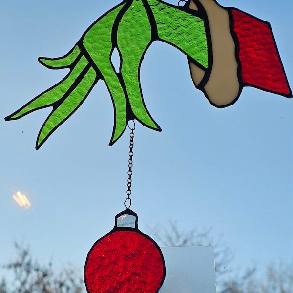 Grinch Hand Color Filled for Windows and Projects! PNG - Etsy