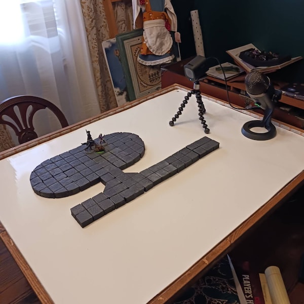 Complete Dungeon Tile Template Set - Etsy