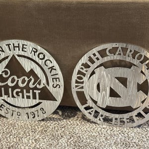 Busch Light Hanging Wall Sign DXF Download - Etsy