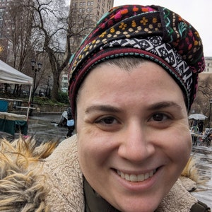 Amazing Soft Blue White Headscarf TICHEL, Hair Snood, Head Scarf, Head ...