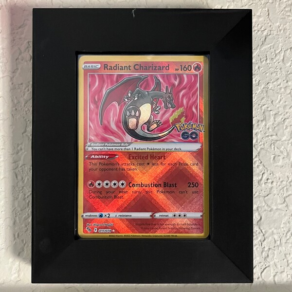 Trading Card Display Frame - Etsy