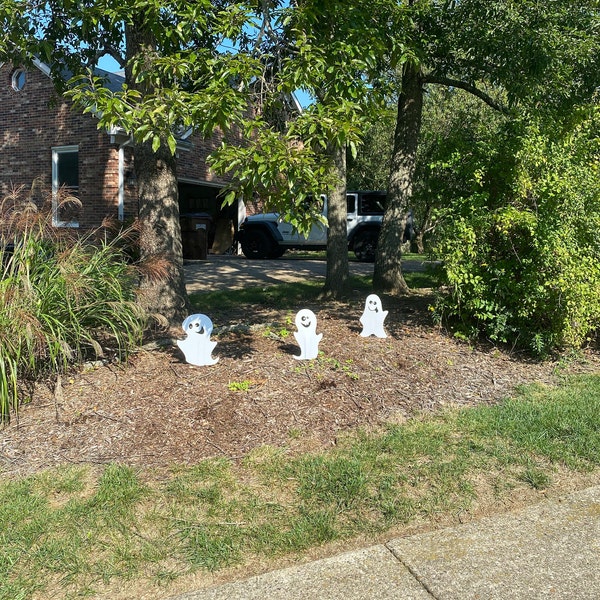 Halloween Ghost Yard Decor | Yard Signs | Halloween Decorations | Yard ...
