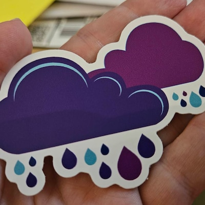 Taters, Not Haters STICKER Die Cut Sticker, Funny Food Stickers, Tater ...