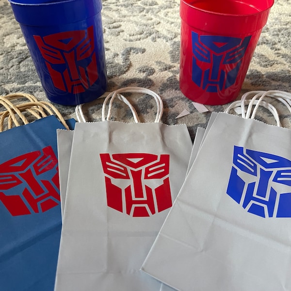 Robots SVG File Bundle, Bumblebee Autobots Cricut Cut File for Cricut ...