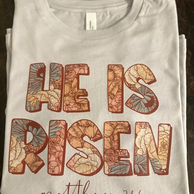 He is Risen Png-easter Sublimation Digital Design Download-christian ...