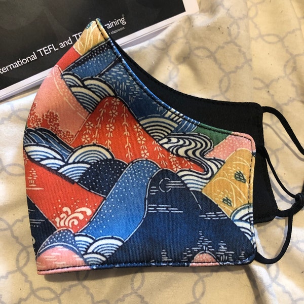 SMALL FACE MASK With Filter Pocket | Teens Mask | Elastic Band - Etsy