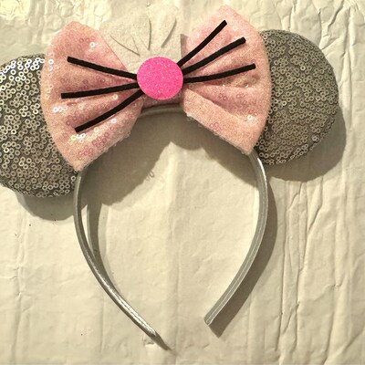 Sebastian Inspired Minnie Mouse Ears, Mickey Mouse Ears - Etsy